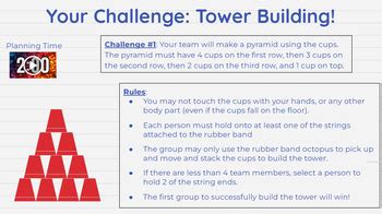 Team Building Tower Challenge By Ms Smiths Science Store Tpt