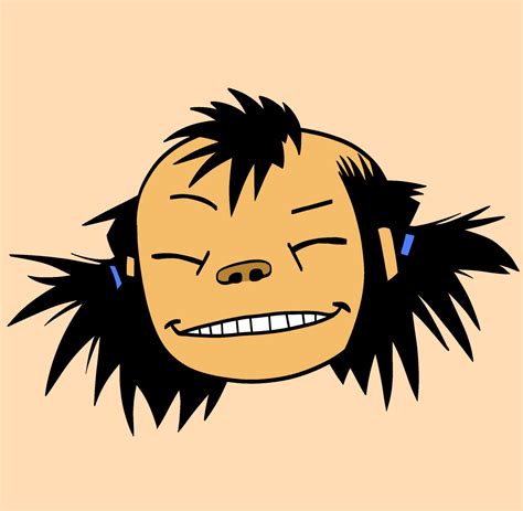 Gorillaz Noodle Real Face