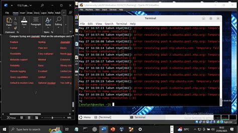 🖥️ Completed Lab Reading Server Logs 🔍 Focus Areas Cat More Less