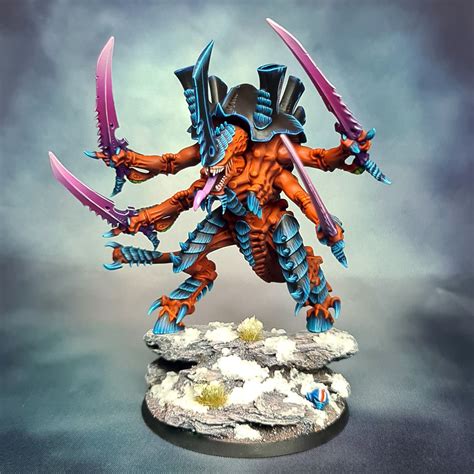 Hive Fleet Behemoth Tyranid Swarmlord I Finished Up Last Year Loved