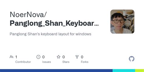 Github Noernova Panglong Shan Keyboard Windows Panglong Shans Keyboard Layout For Windows