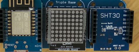WeMos LED Matrix Arduino And IoT