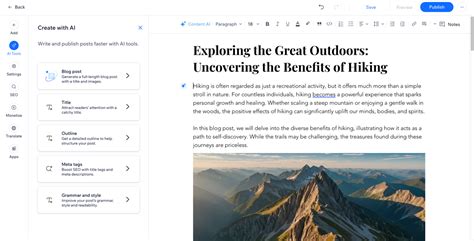 Ai Tools Using Ai To Create Blog Posts Help Center