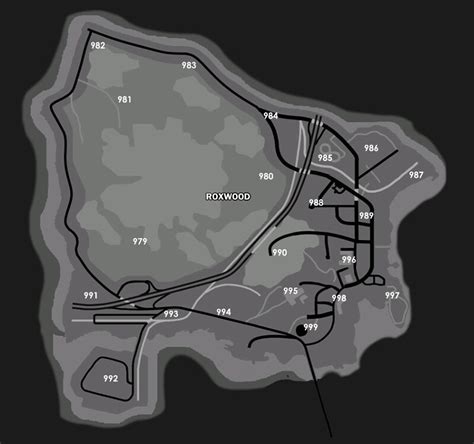 [free] [minimap] Black And White Dark Postal Code Map And Minimap Fixed