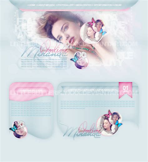 Miranda Kerr Layout By Littlebutterflyxxx On Deviantart