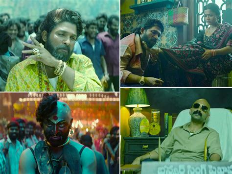అల్లు అర్జున్ పుష్ప 2 మూవీ hd స్టిల్స్ ఫొటోలు allu arjun pushpa 2