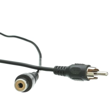 Audio Video RCA Extension Cable Male To Female 12ft