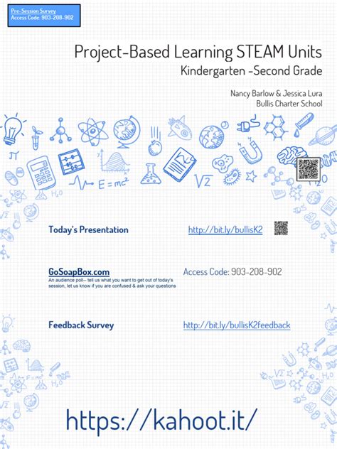 Grades K 2 Project Based Learning Steam Units Pdf Project Based