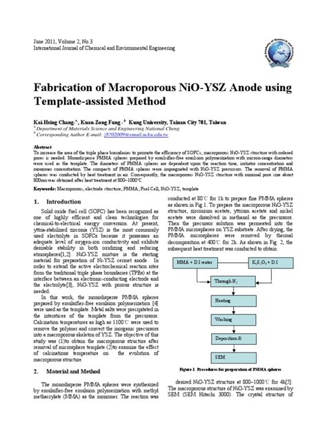 Pdf 6 Fabrication Of Macro Porous Nio Ysz Anode Using Template Assisted Method Dokumentips