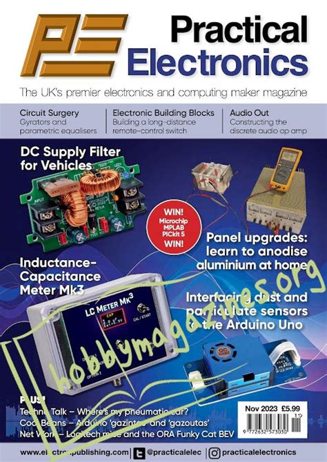 practical electronics november 2023 download digital copy magazines
