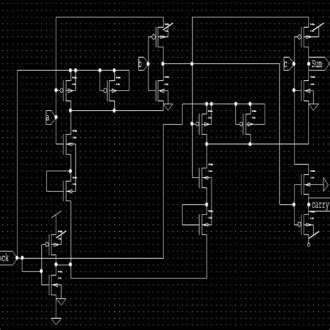 Proposed 2pascl Full Adder Logic Circuit Download Scientific Diagram