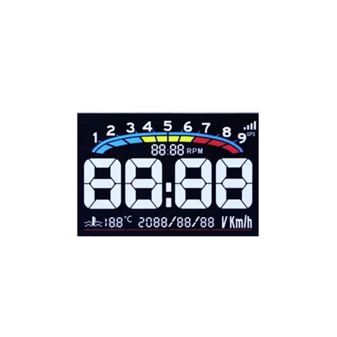 Tachometer Speedometer Odometer LCD Display For Motorcycle