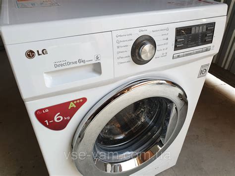 Вузька пральна машина LG Inverter Direct Drive 6 KG / F6296ND (ID ...