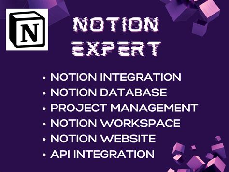 notion template notion workspace and project management upwork