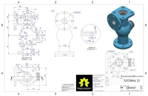 Solidworks Practice Solidworks Technical Drawing Cad Drawing