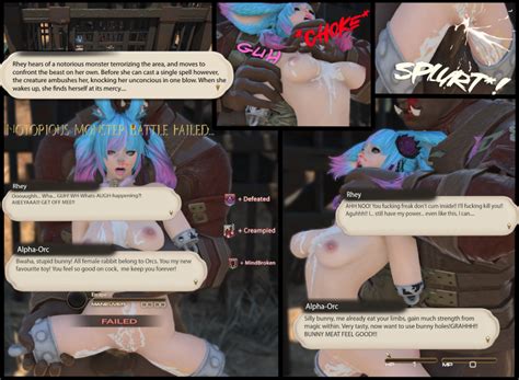 Rule 34 1boy 1girls 3d Bad End Blue Hair Bunny Ears Bunny Girl