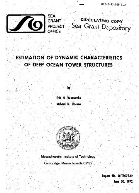 Pdf Estimation Of Dynamic Characteristics Dokumentips