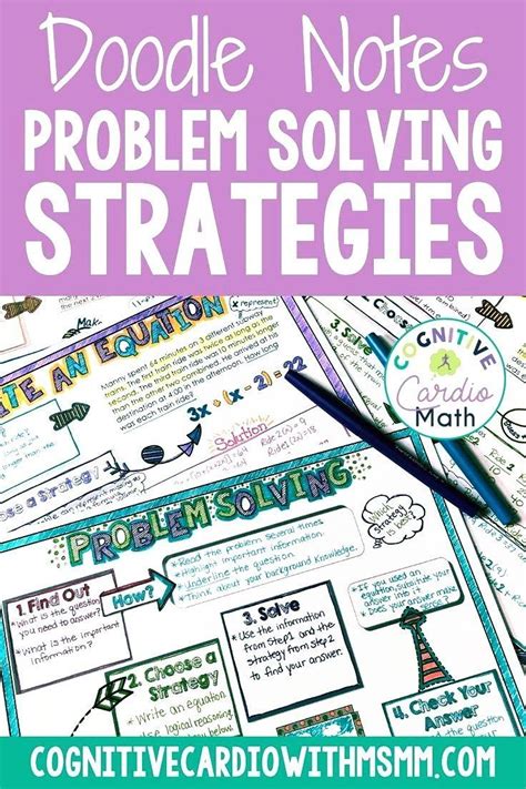 Teaching Problem Solving Strategies Artofit