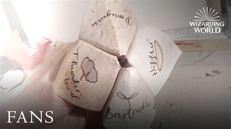 Origami Sorting Hat By Emma Mcelderry Fans Of The Wizarding World Youtube