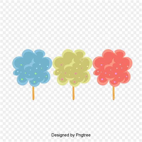 삼색 귀엽다 솜사탕 일러스트 사탕 클립 아트 벡터 Png 사탕 Png 일러스트 및 Psd 이미지 무료 다운로드 Pngtree