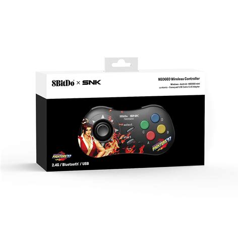 8bitdo Neogeo Wireless Controller Official Snk License Mai Shiranu