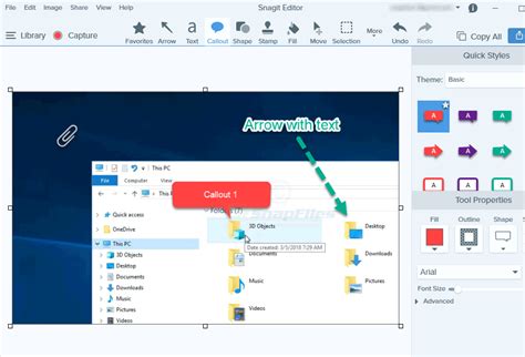 SnagIt Screenshot And Download At SnapFiles Com