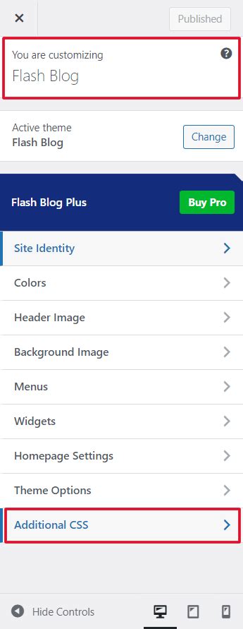 Additional Css Unitedtheme Documentation