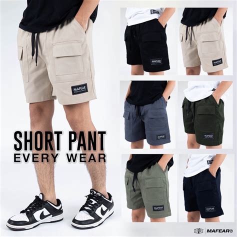 กางเกงขาสั้นวินเทจ Short Pants มาเฟียแท้ 100 Domelonewolf Thaipick