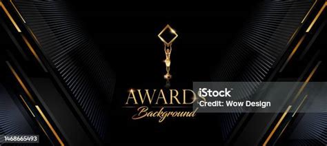 현대 어두운 검정색과 황금색 경사 라인 럭셔리 배경 프리미엄 수상 배경 현대 추상 디자인 서식 파일입니다 모션 시각적 콘텐츠 0명에 대한 스톡 벡터 아트 및 기타 이미지