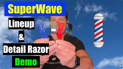 NEW SuperWave Lineup and Detail Razor Demo - YouTube