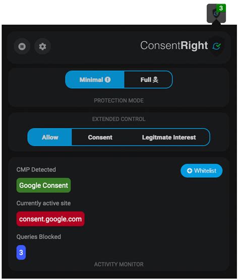 GitHub Rohantaneja Consent Right A Browser Extension Providing Granular Control Over Element