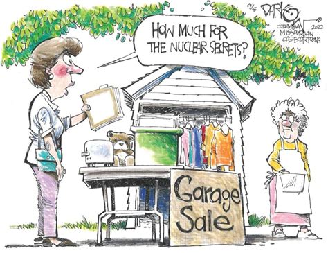 Editorial Cartoon Garage Sale The Durango Herald