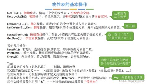 王道数据结构课代表 考研数据结构 第二章 线性表 究极精华总结笔记（c版本） 王道数据结构第二章思维拓展 csdn博客