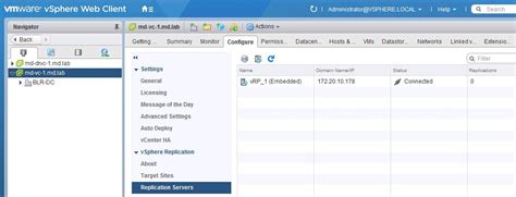 How To Configure Vsphere Replication Connections Between 2 Sites