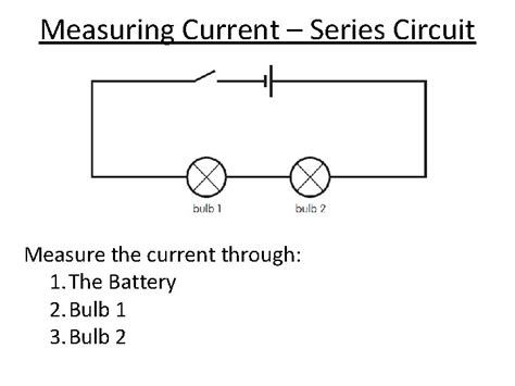 Measuring Current And Voltage Current And Voltage