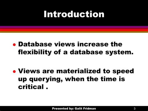 ppt incremental maintenance for materialized views over