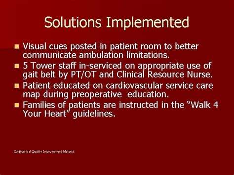 Walk 4 Your Heart 5 Tower Ambulation Project