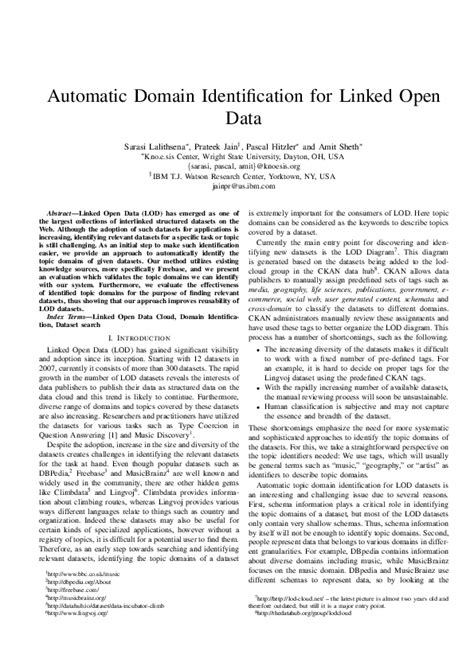 pdf automatic domain identification for linked open data