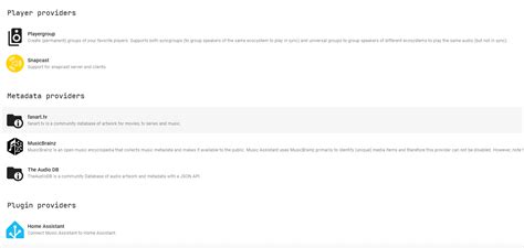 Music Assistant Does Not See Ha Voice Pe Voice Assistant Home Assistant Community