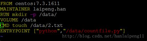 docker volume 挂载卷 docker build volume csdn博客