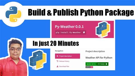 Publish Python Package To Pypi Pypi Python Youtube