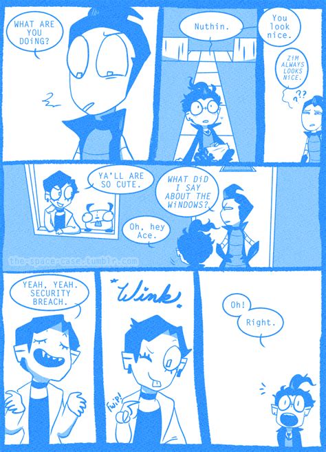 Im Made Of Love And Its Stronger Than You • The Comic Where Dib Declares Affection For Zim Is