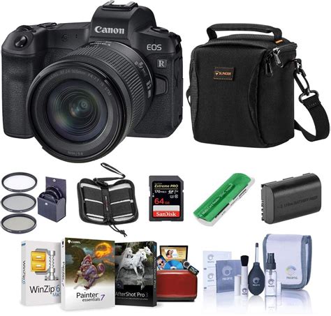 Buy Canon EOS R Mirrorless Camera With RF Mm F Is STM Lens Bundle With Camera Case