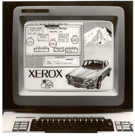 The Xerox Star 8010 Os An Early Gui From 1981 I