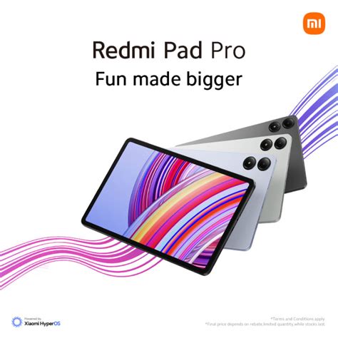 Xiaomi Redmi Pad Pro Gb Gb Gb Gb Local Warranty Tablet Lazada Singapore