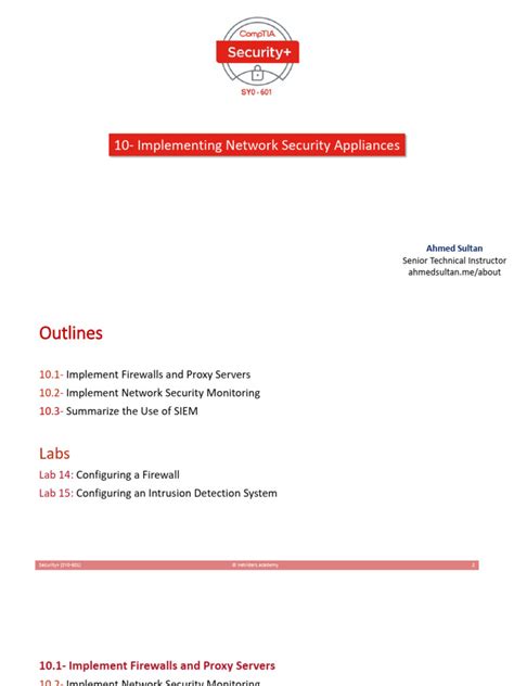 Network Security Appliances Pdf Firewall Computing Transmission