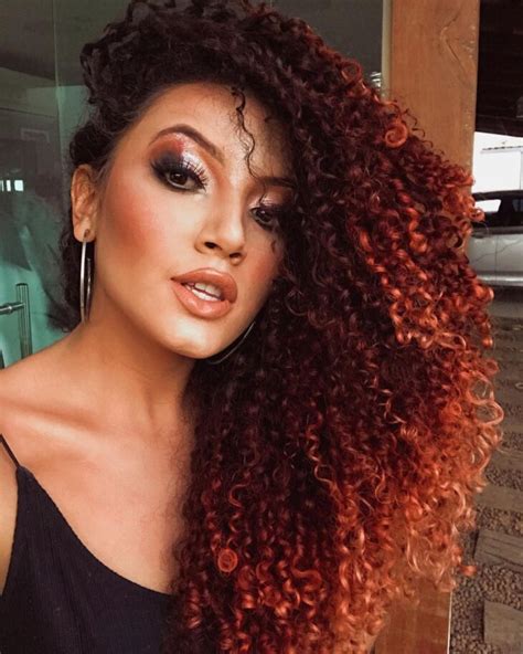 Cabelo Cacheado Vermelho Fotos E Dicas Para Manter O Tom Poderoso