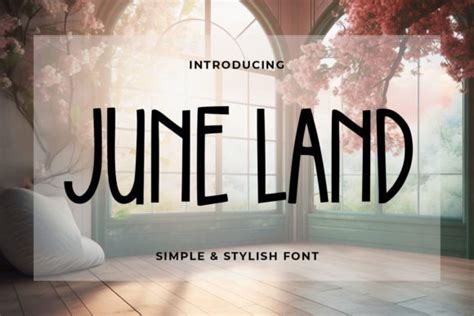 June Land Font Fonts Free Downloads