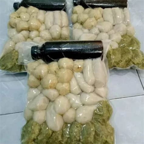 Jual Paket 100pcx Pempek Free Cuka Kental Ikan Asli Khas Palembang Shopee Indonesia