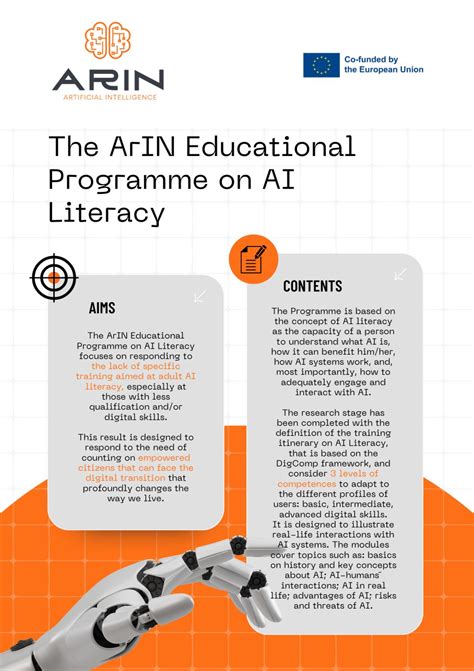 Arin Artificial Intelligence Literacy For Inclusion In The Digital